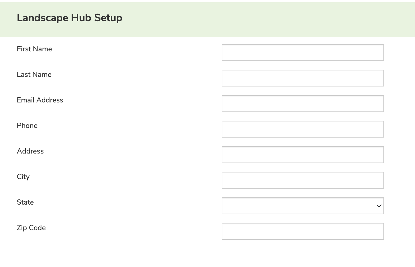 Arborgold Integration with LandscapeHub